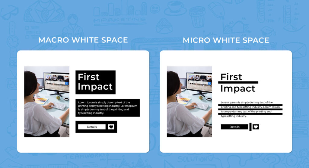 How White Space in UI Design Elevates Its Value