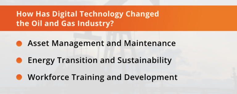 Impact of digital transformation in oil and gas industry