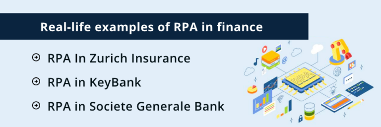RPA in Finance: Key Benefits and Real-life Examples
