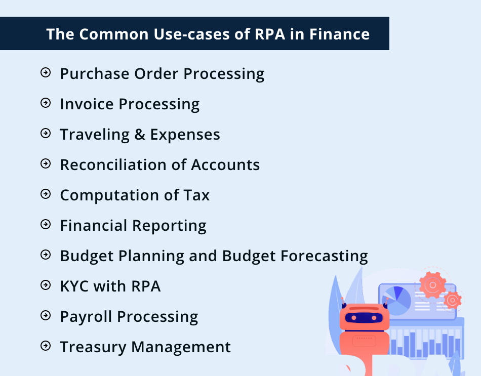 RPA in Finance: Top 10 Use Cases and Real-life Examples